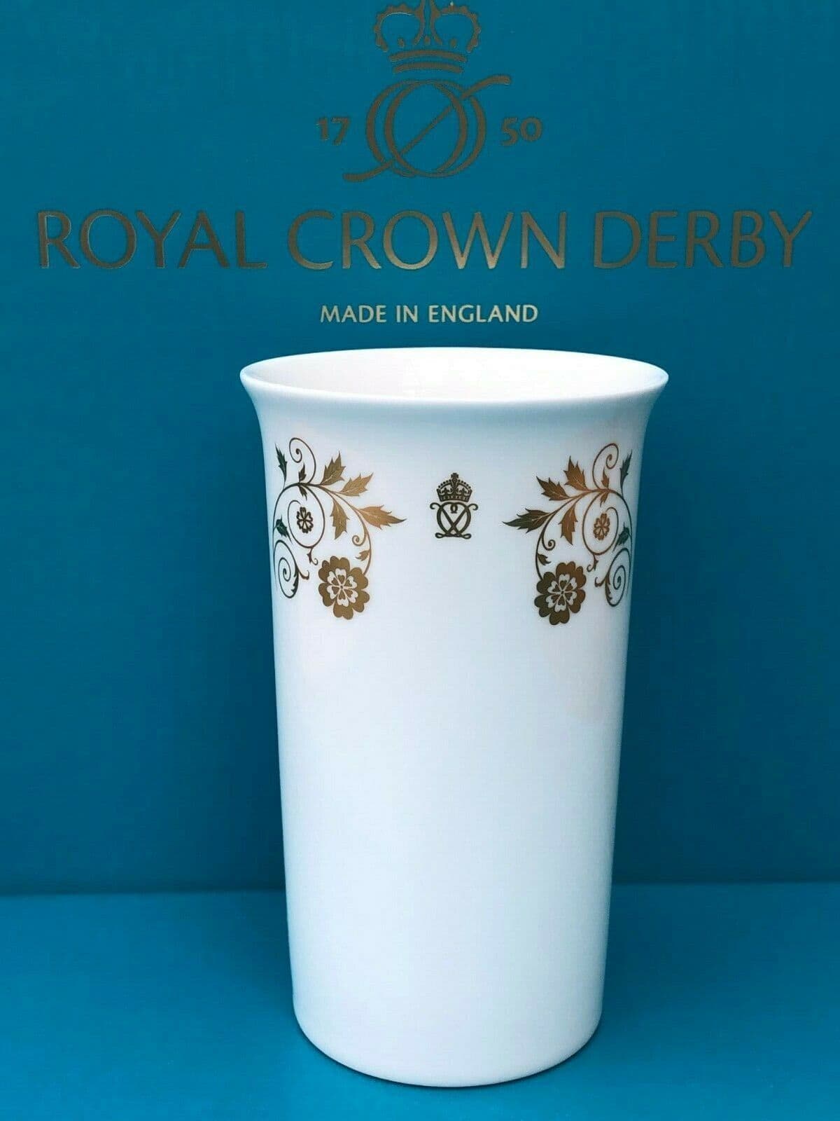 Royal Crown Derby Samuel Heath Gold 3pc Bathroom Set