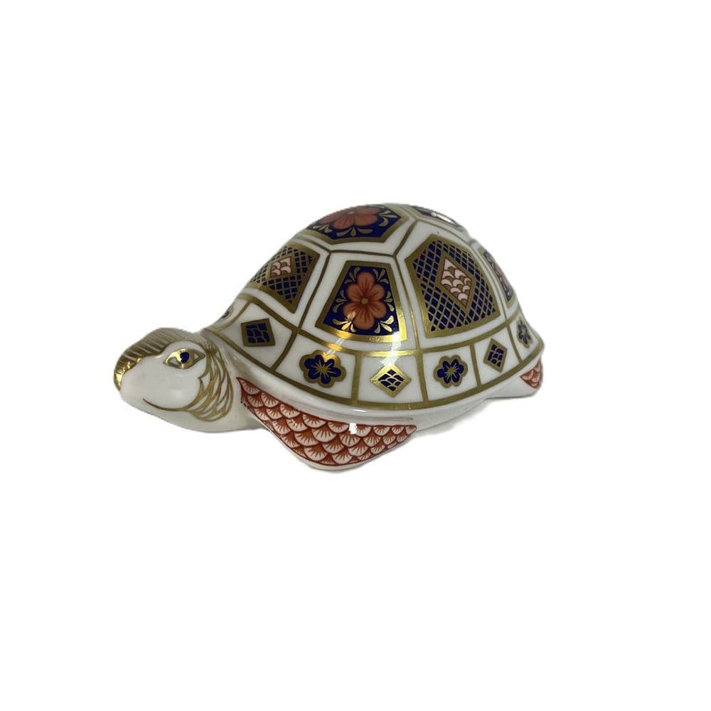 Royal Crown Derby Tortoise Paperweight