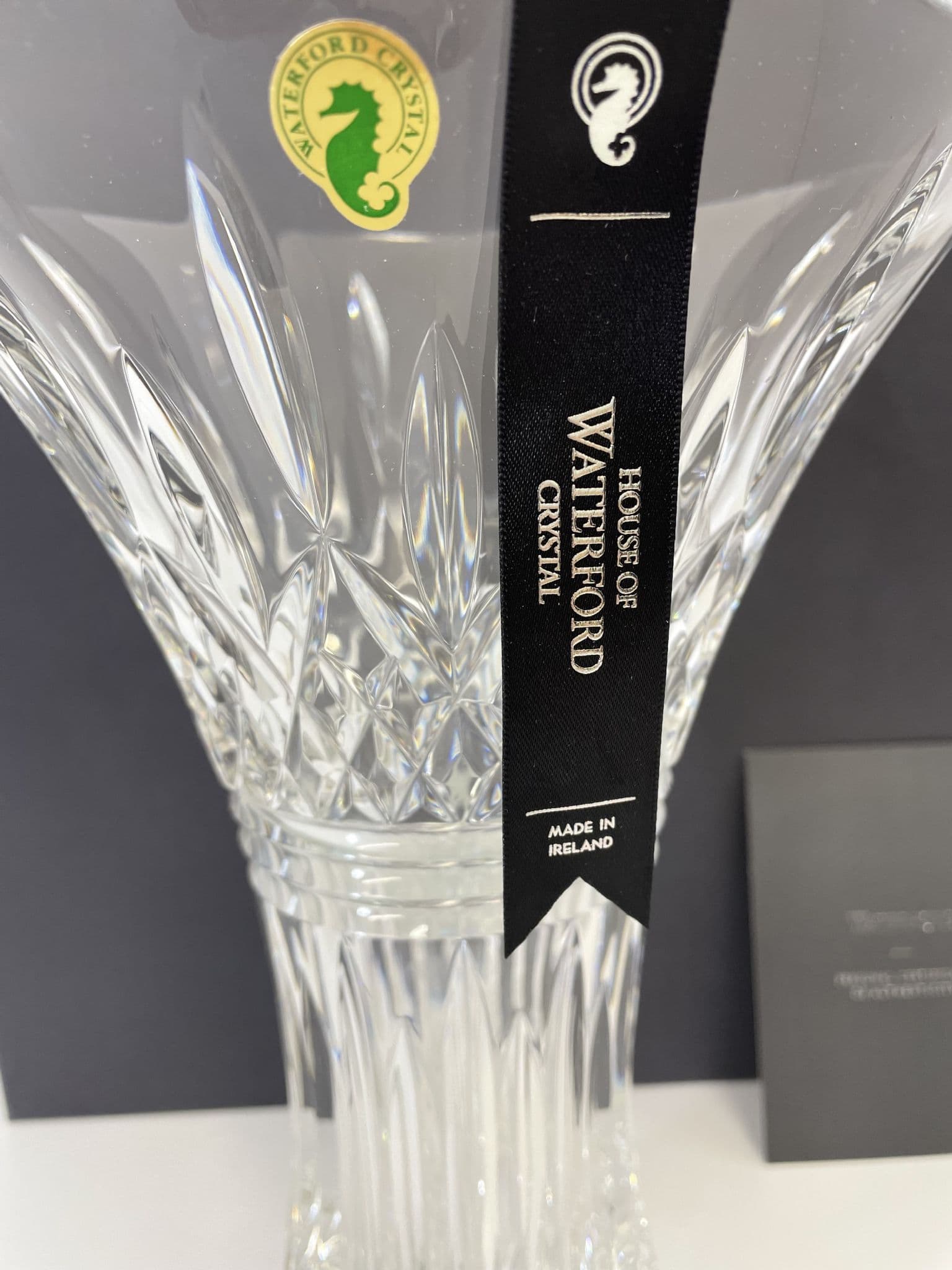 Waterford Crystal 12 Inch Lismore Vase