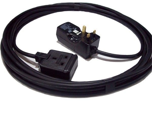 3m RCD protected single socket 13amp heavy duty extension lead