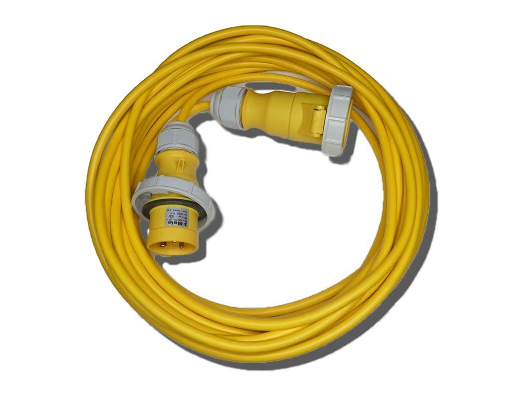 4m 110v 32amp extension lead 4mm cable IP67 rated