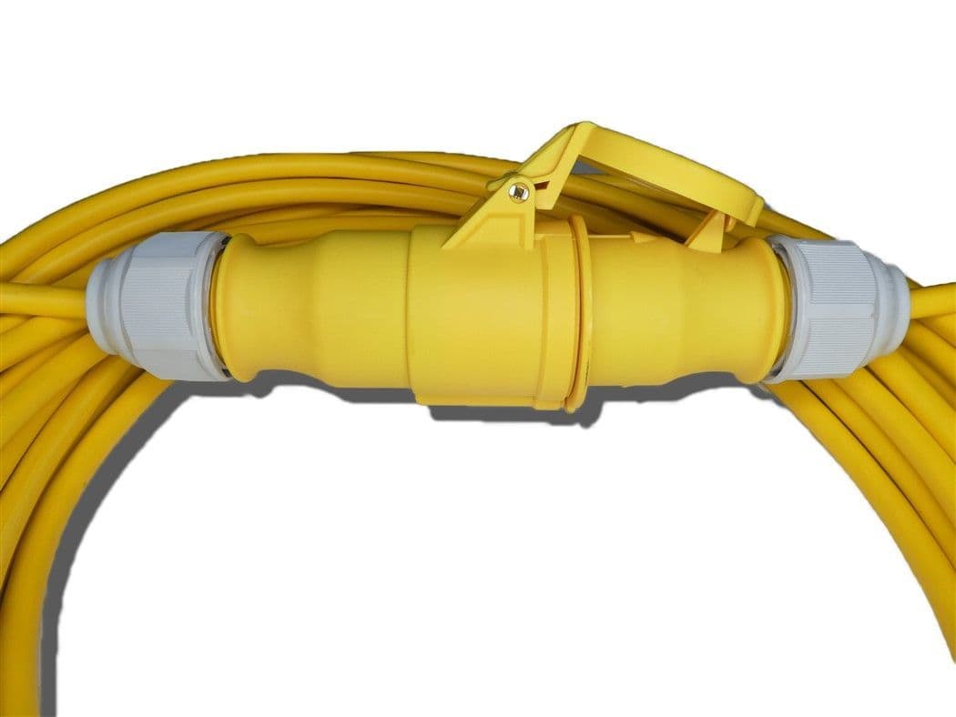 6m 110v 32amp extension lead 4mm cable IP44 rated