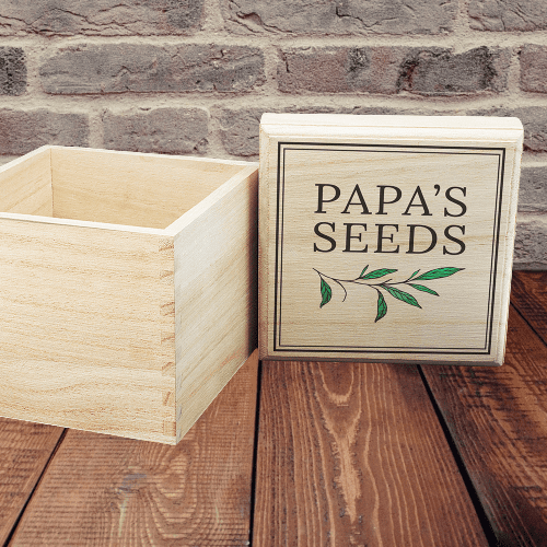 Dad s Personalised Seeds Box