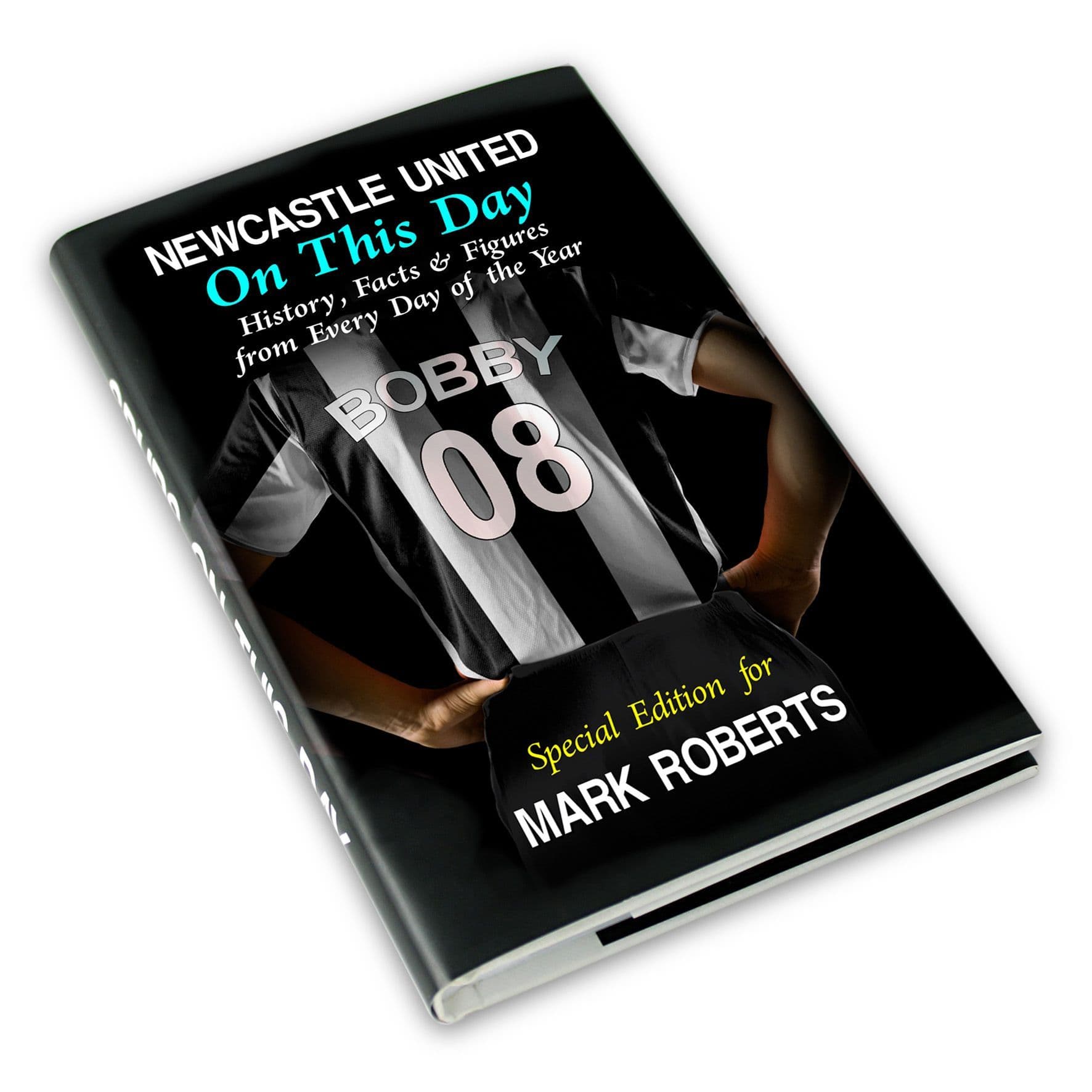 Personalised Newcastle United On This Day Book