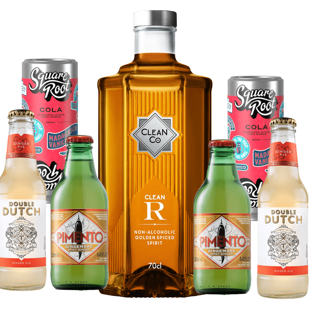 CleanCo Clean R Rum Alternative Alcohol Free Spirit 0 5 ABV