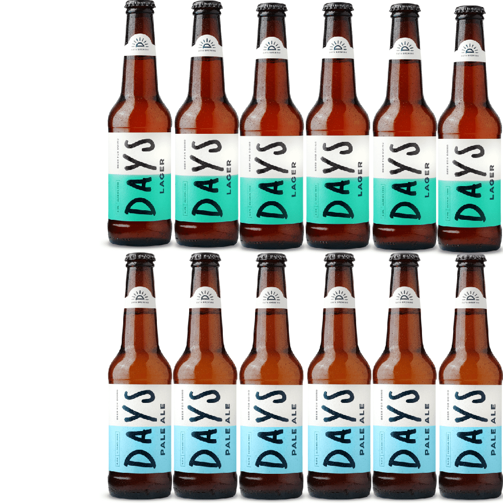 Days Brewing Alcohol Free Beer Mixed Wise Pack save up to 7
