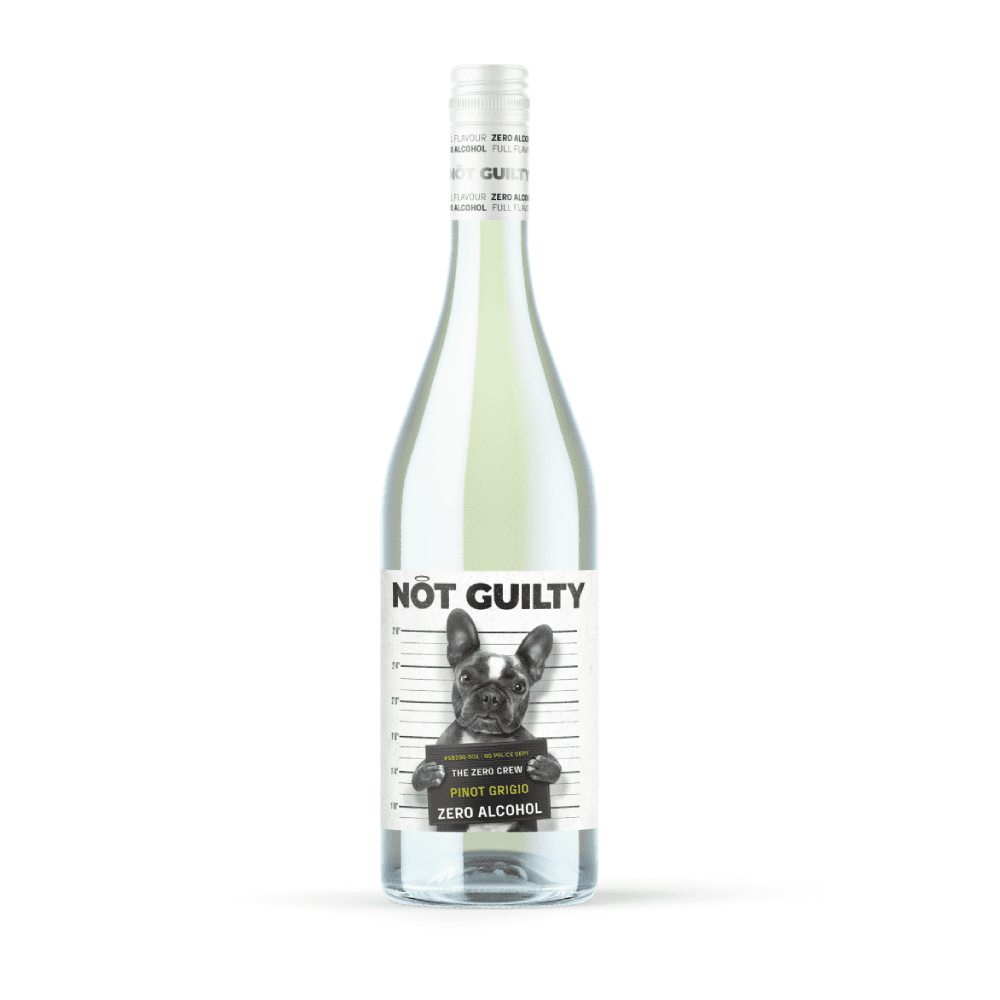 Not Guilty Alcohol Free Pinot Grigio Wine 0 05 ABV
