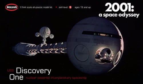 2001 A Space Odyssey Discovery 1 144 Scale Model Kit Moebius
