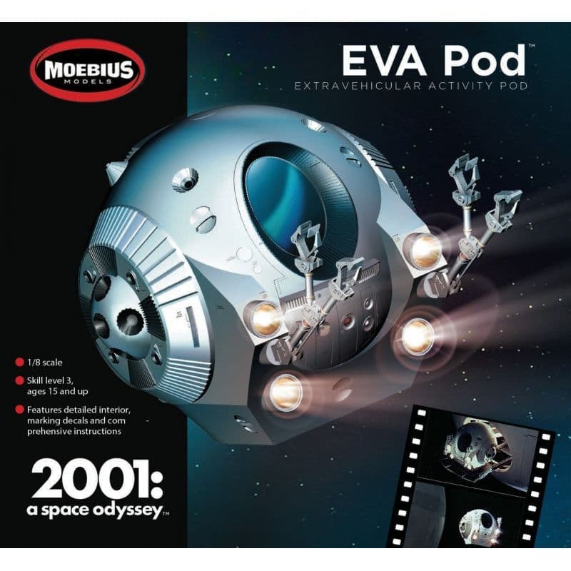 2001 A Space Odyssey EVA Pod 1 8 Scale Model Kit