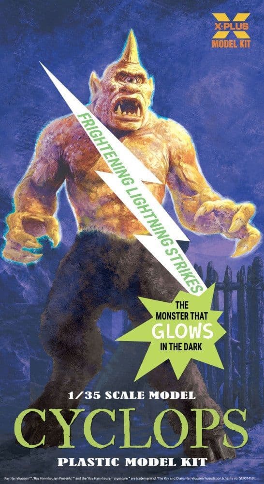 Glow Cyclops from 7th Voyager of Sinbad - Harryhausen