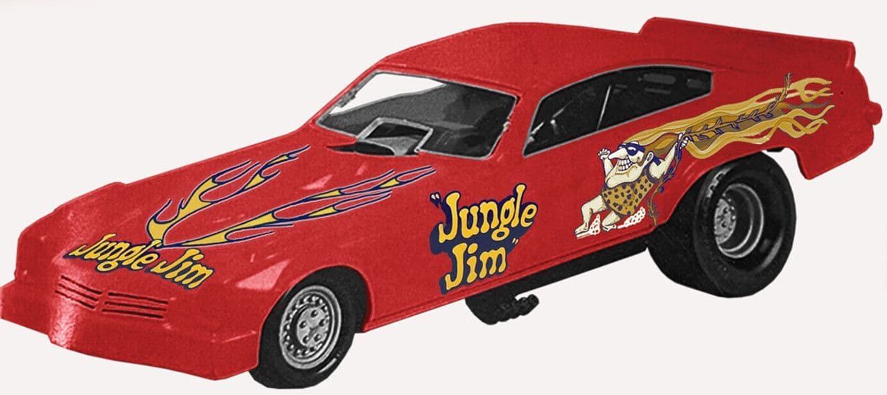 Jungle Jim 74 Funny Car 1/32 Scale Model Kit Atlantis Models