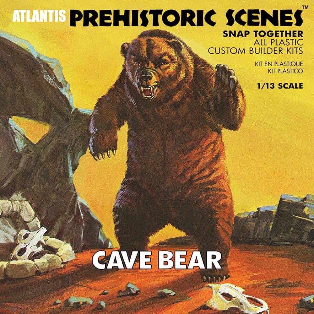 Prehistoric Scenes Cave Bear Atlantis Models