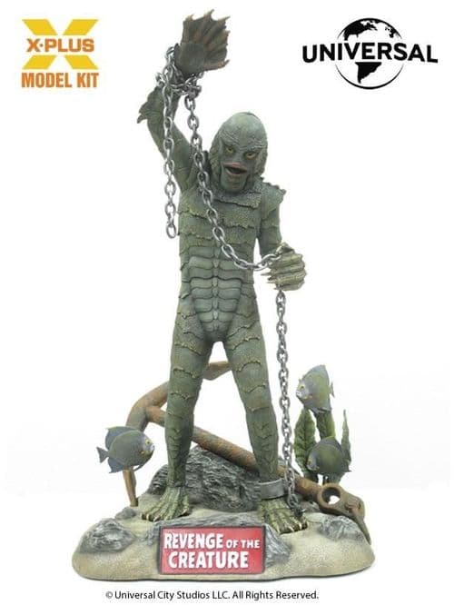 Revenge Of the Creature 1/8 Scale Model Kit From x-Plus