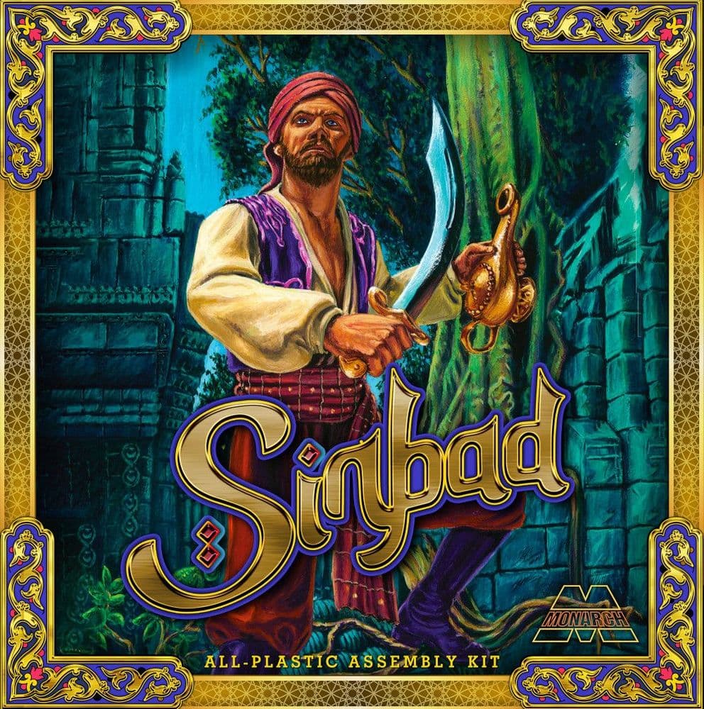 Sinbad The Sailor Plastic Model Kit by Monarch Models