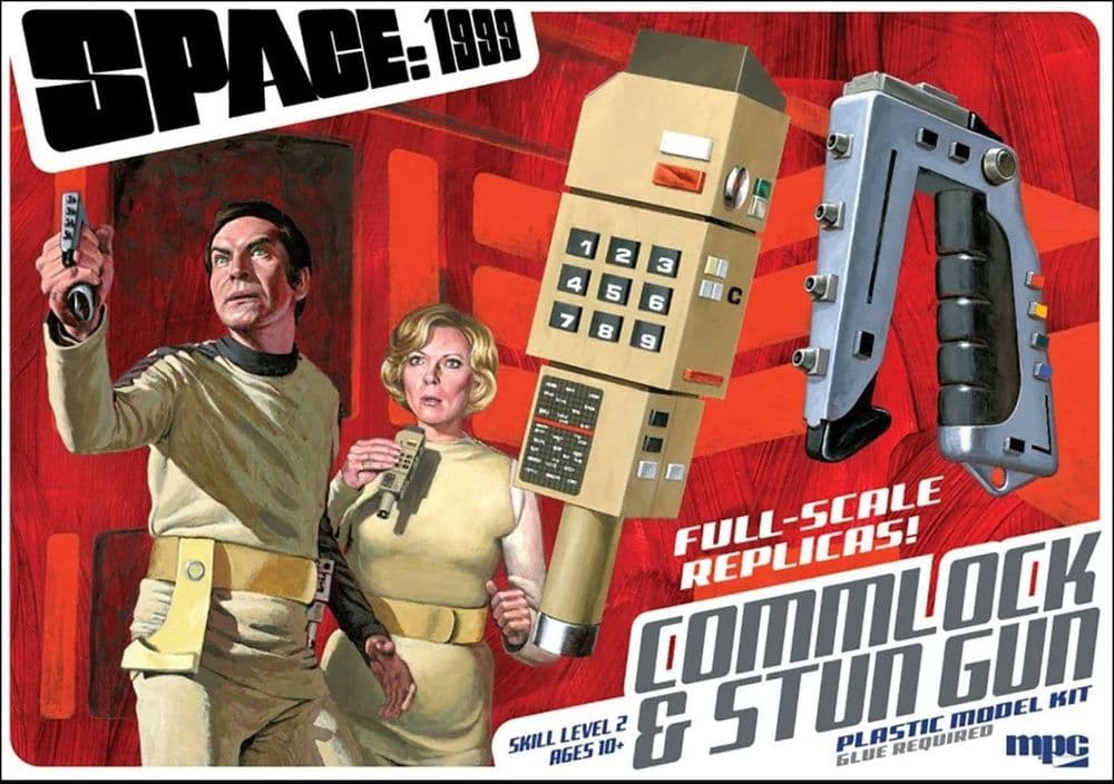 Space 1999 Comlock And Stun Gun 1 1 Prop Model Kit
