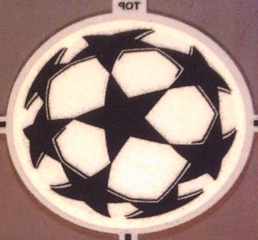 2007-08 UCL Starball Official Player Issue Size Football Soccer Badge Patch