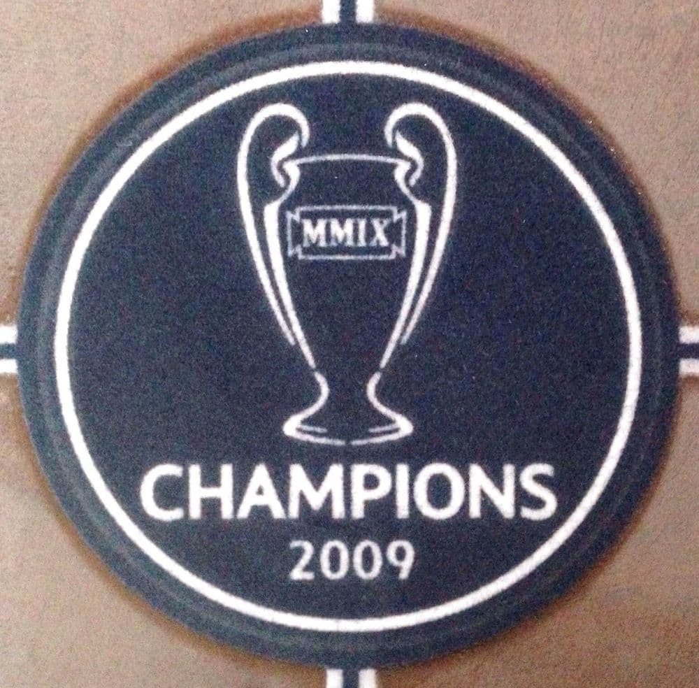 2009 Barcelona UCL Champions Official Player Issue Size Football Soccer ...