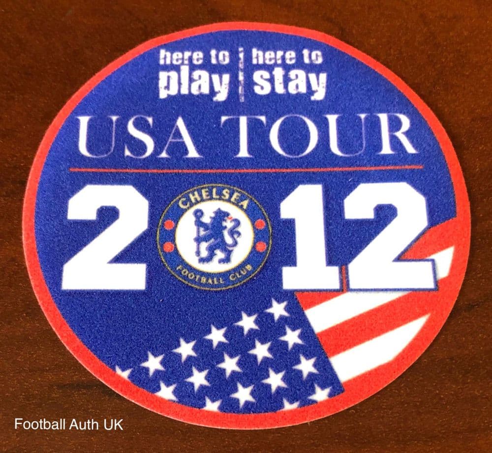 2012 Chelsea USA TOUR Official Player Issue Size Football Soccer Badge ...