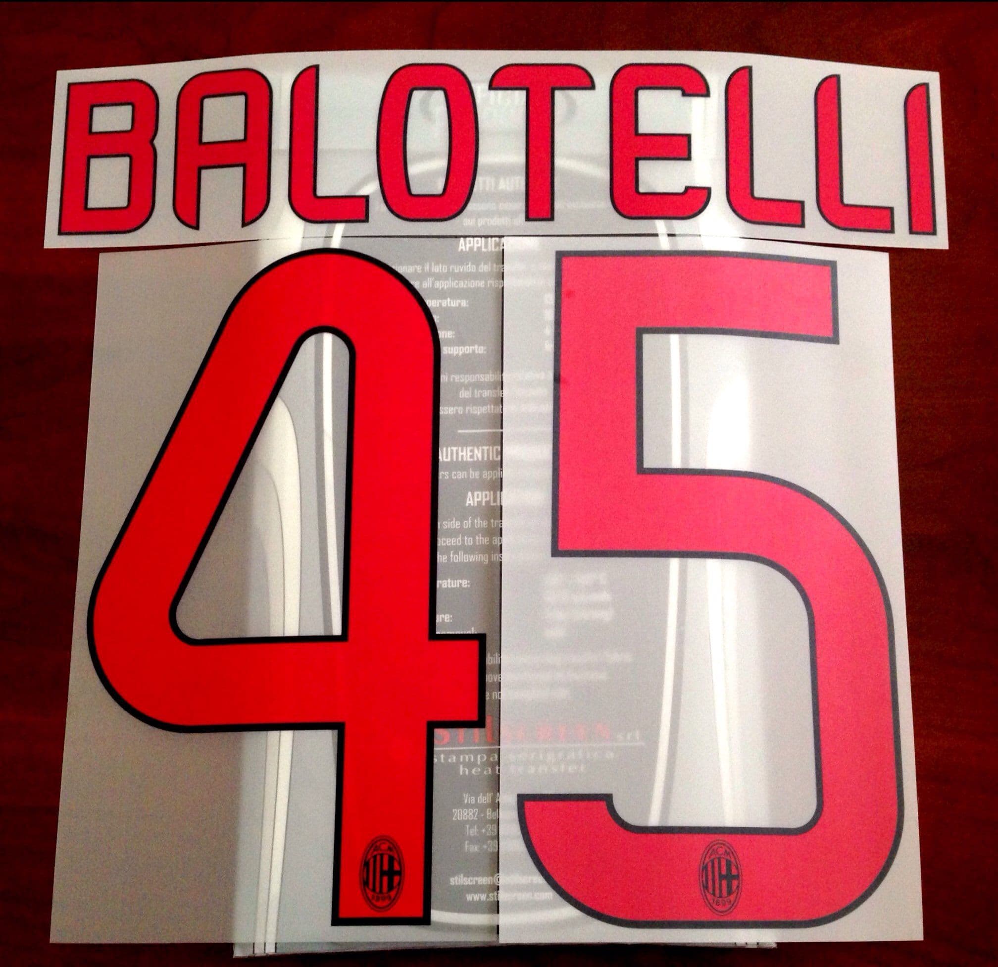 Número De Balotelli Ac Milan Are Pirlo And Your Drunk Dad Wrong About