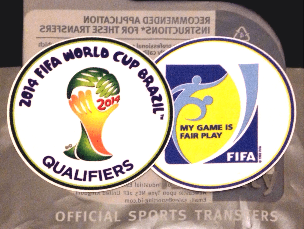 2014 Brazil World Cup Qualifiers & My Game Is Fair Play Official Player ...