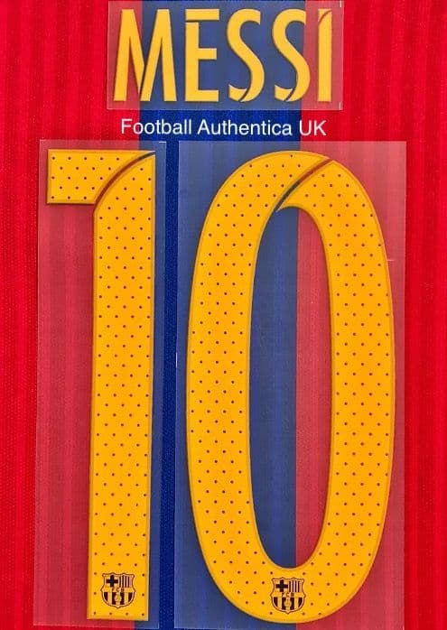 2015-16/17 Barcelona MESSI 10 La Liga/UCL Home Shirt Official Player ...