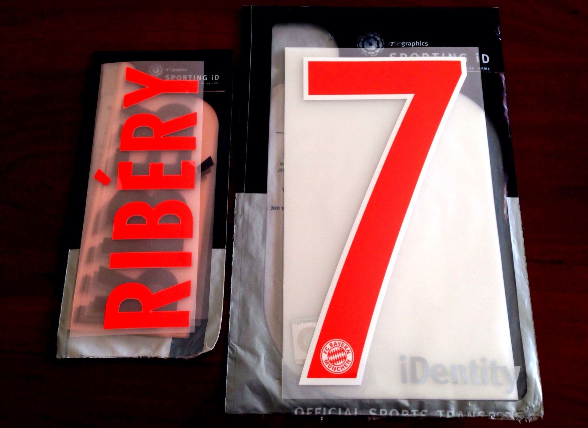 2016-17 Bayern Munich Away Shirt RIBERY 7 OFFICIAL SportingID Name ...