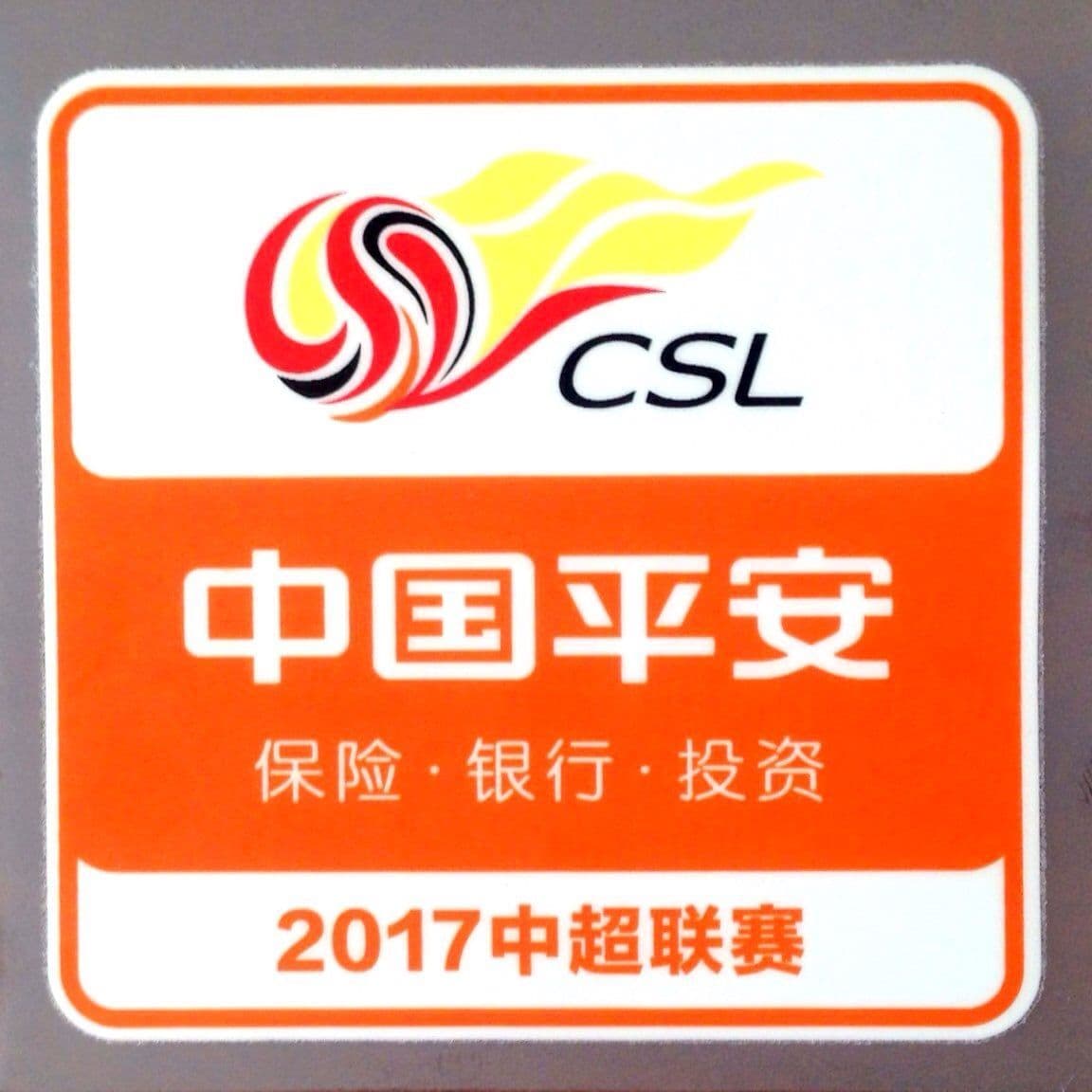 2017 Chinese Super League CSL Official Player Issue Size Football ...