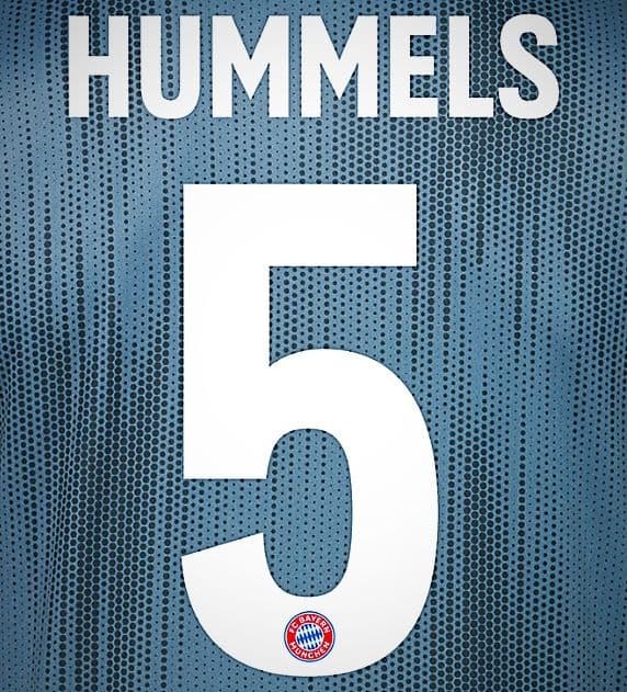 2018-19/20 Bayern Munich Home/ Third Shirt HUMMELS 5 OFFICIAL ...