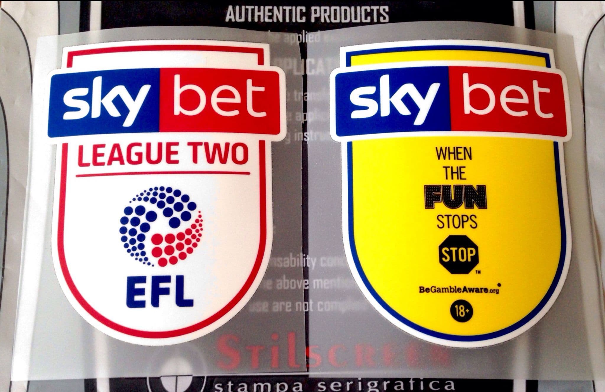 2018-19/20 Sky Bet EFL League Two Official Player Issue Size Football ...
