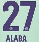 German DFB BUNDESLIGA Player Name Number Set