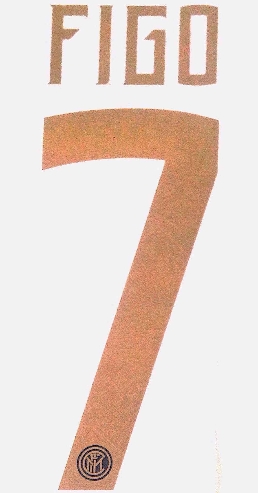 2018-19 Inter Milan 20TH ANNIVERSARY SPECIAL EDITION Home Shirt FIGO 7 ...