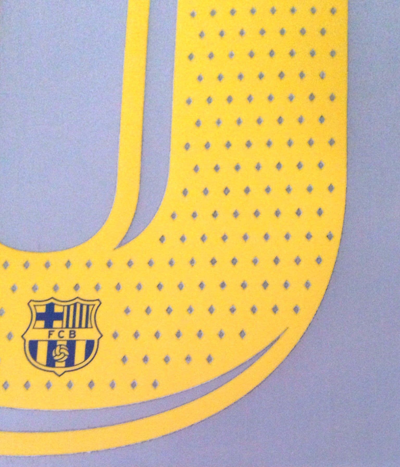 2018-21 Barcelona SUAREZ 9 La Liga/UCL Home Shirt Official SportingiD ...