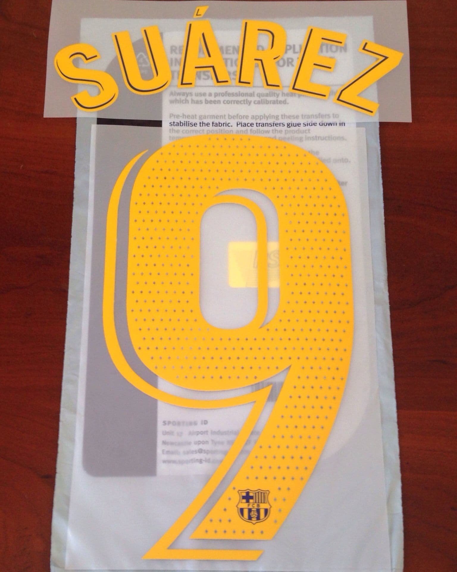 2018-21 Barcelona SUAREZ 9 La Liga/UCL Home Shirt Official SportingiD ...