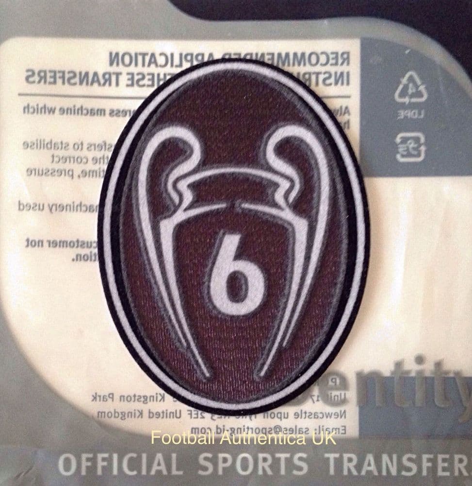 2019-20/21 Liverpool & Bayern Munich UCL Badge Of Honour 6 Champions ...