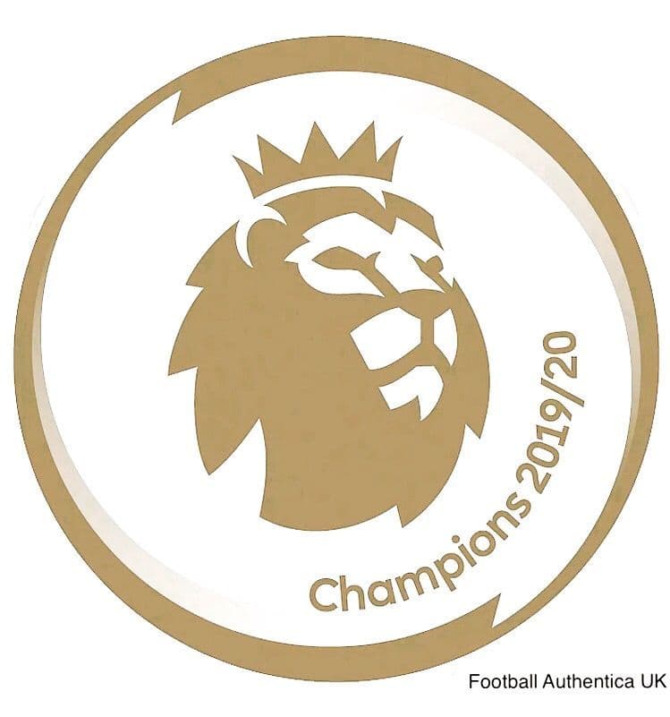 2019-20 Liverpool PREMIER LEAGUE CHAMPIONS Official Adult Replica Size ...