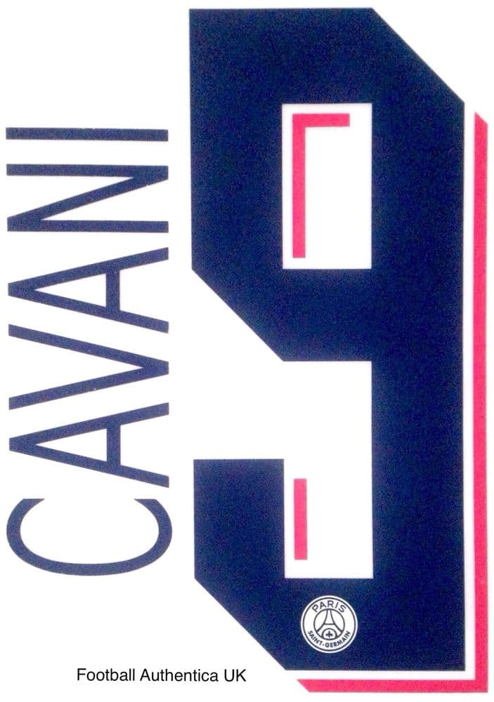 2019-20 PSG Paris UCL Third Shirt CAVANI 9 Official Player Issue Size ...