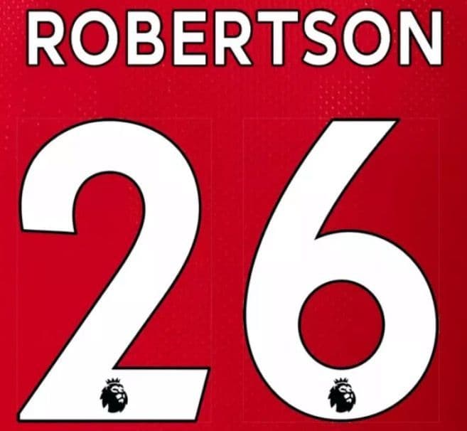 2019-22 Liverpool Home & Third Shirt ROBERTSON 26 Official Football ...