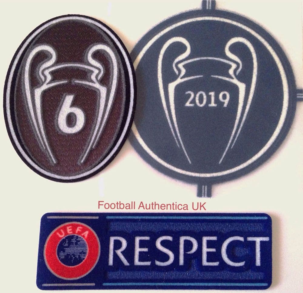 2019 Liverpool UCL & BOH 6 CHAMPIONS Official Player Issue Size ...