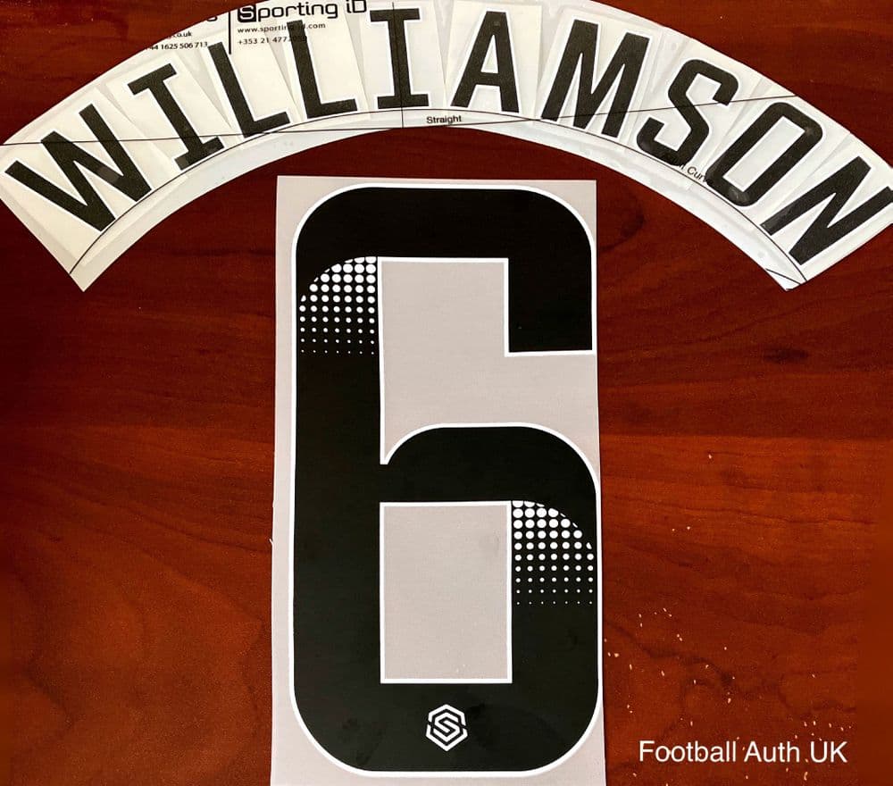 2020-21 Arsenal FA WSL Away Shirt WILLIAMSON 6 Official Football Name ...