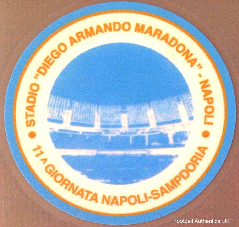 2020-21 Napoli Stadio Diego Armando Maradona Tribute Official Player ...