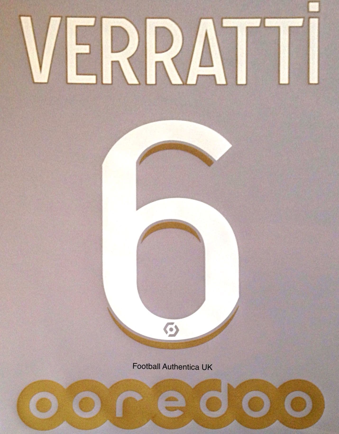 2020-21 PSG Paris VERRATTI 6 Jordan X Third Shirt Official Player Issue ...