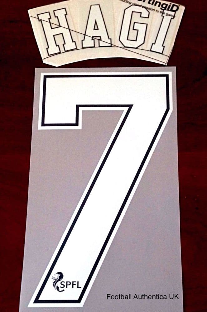 2020-21 Rangers Glasgow Home Shirt HAGI 7 Official Player Issue Size ...