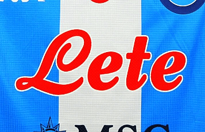 2020-23 Napoli LETE Home Shirt Official Player Size Football Soccer ...