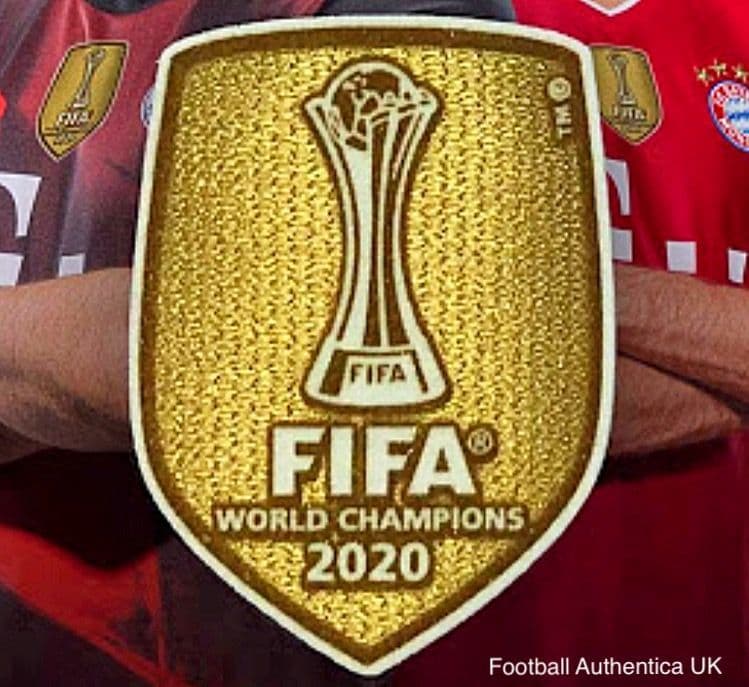 2020 Bayern Munich FIFA World Club Champions Official Player Issue Size ...