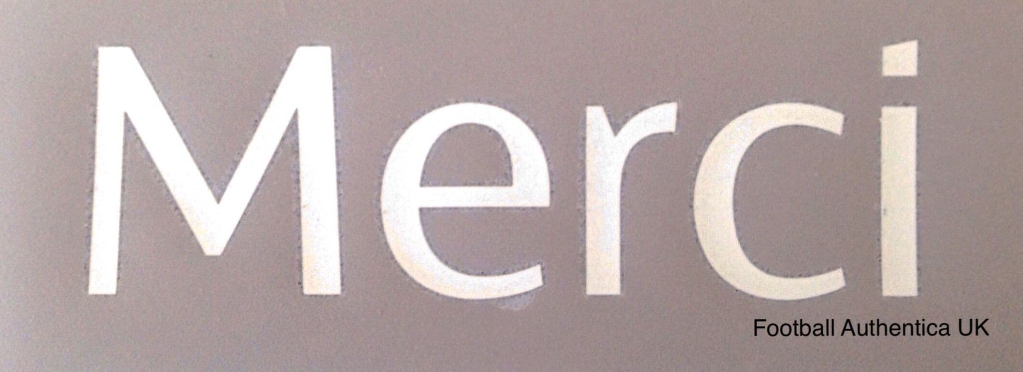 2020 Paris PSG Home & Third Shirt MERCI Official Player Issue Size ...