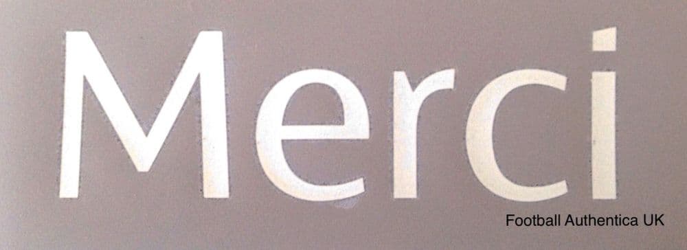 2020 Paris PSG Home & Third Shirt MERCI Official Player Issue Size ...