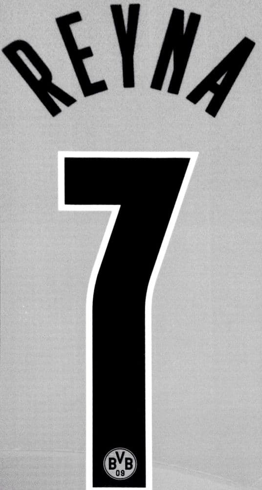 2021-22 Dortmund UCL & DFB-POKAL Third Shirt REYNA 7 Official Player ...