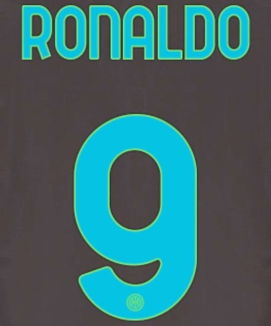 2021-22 Inter Milan HERO SET Third Shirt RONALDO 9 Official Player ...