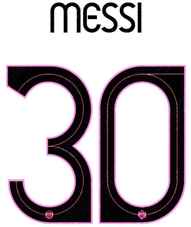 2021-22 PSG Paris St Germain UCL Away Shirt MESSI 30 Official Player ...