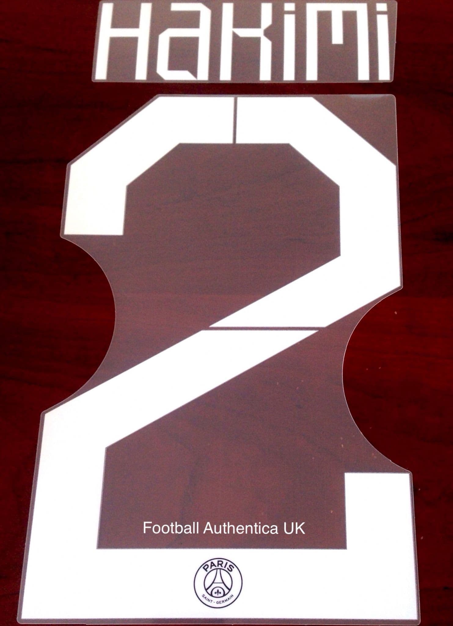 2021-22 PSG Paris St Germain UCL Third Shirt HAKIMI 2 Official Player ...